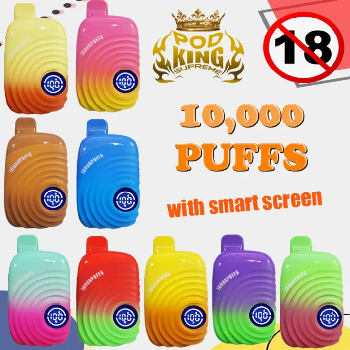 POD KING 10000 W/ DIGITALPUFFS RECHARGEABLE | Lazada PH