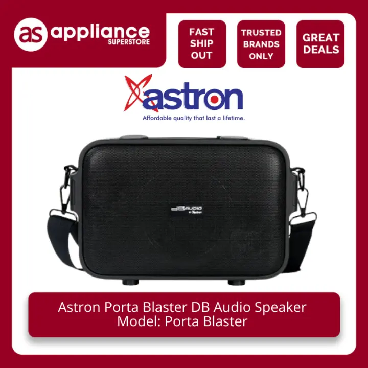 Astron Porta Blaster DB Audio Speaker | Lazada PH