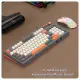 Zeus x Raiku Wired Rainbow LED Ligh Gaming Keyboard 98 Keys Silent Keys ...