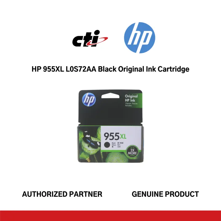 HP 955 HIGH YIELD BLACK CYAN MAGENTA YELLOW GENUINE INK CARTRIDGE ...