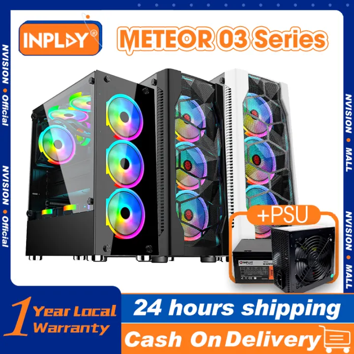 INPLAY Case PC Case Gaming Computer Case METEOR 01/METEOR 03 Mid-Tower ...