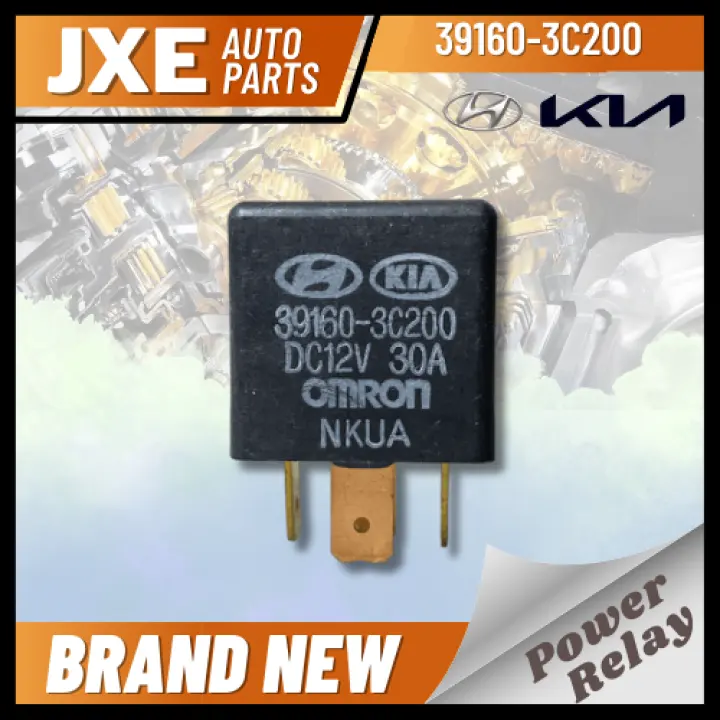 Power Relay 5 PINS DC12V 35A for KIA & HYUNDAI (39160-3C200) OMRON ...