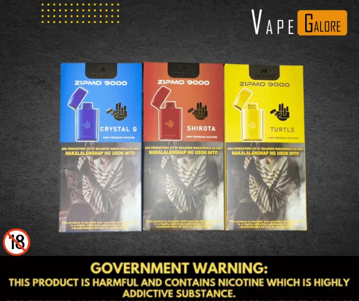 Mosmo Zipmo 9000 Puffs Rechargeable Disposable Pod Vape Type C Denkat ...