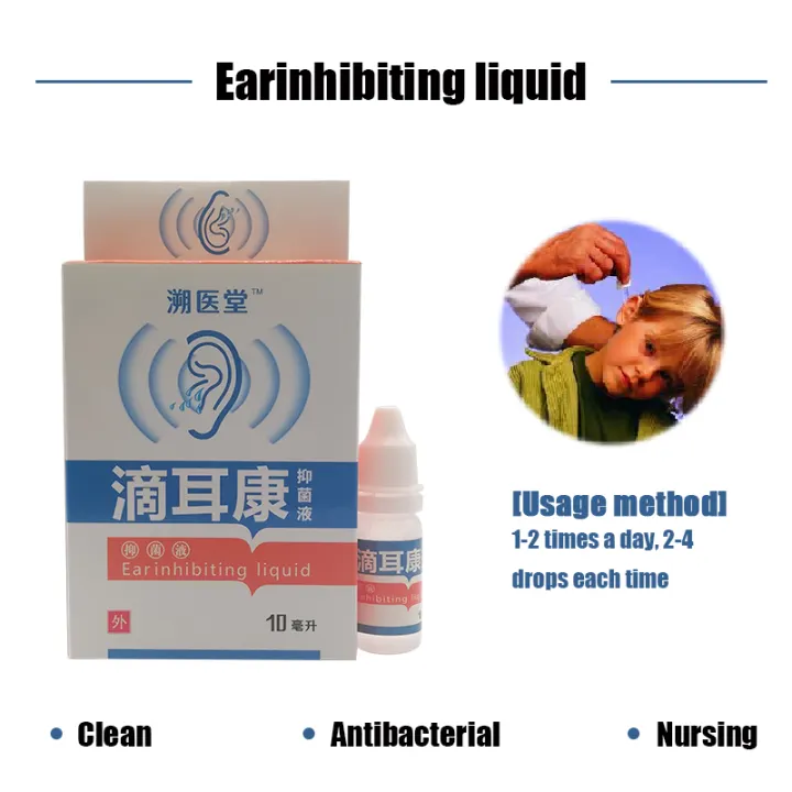Multiple Ear Drops Otitis Media Killer Solution for Relieving Tinnitus ...