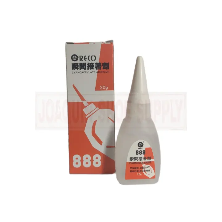 Greco 888 Cyanoacrylate Adhesive 20g Super Glue | Lazada PH