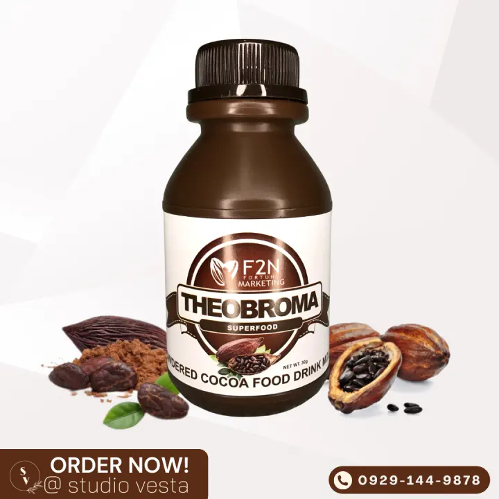 Original Theobroma Bottles Cacao Superfood Drink by F2N | Theobroma ...