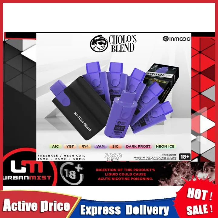 （New product） CHOLOS BLEND Inmood Switch/Stix Replacement Pod (POD ONLY ...