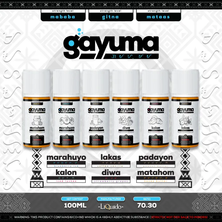 GAYUMA 100ml Premium Ejuice | Lazada PH