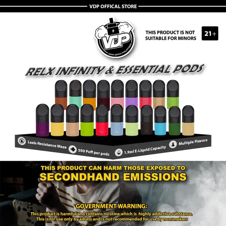 Relx Infinity Pro Pods Vape Depot Philippines / VDP | Lazada PH