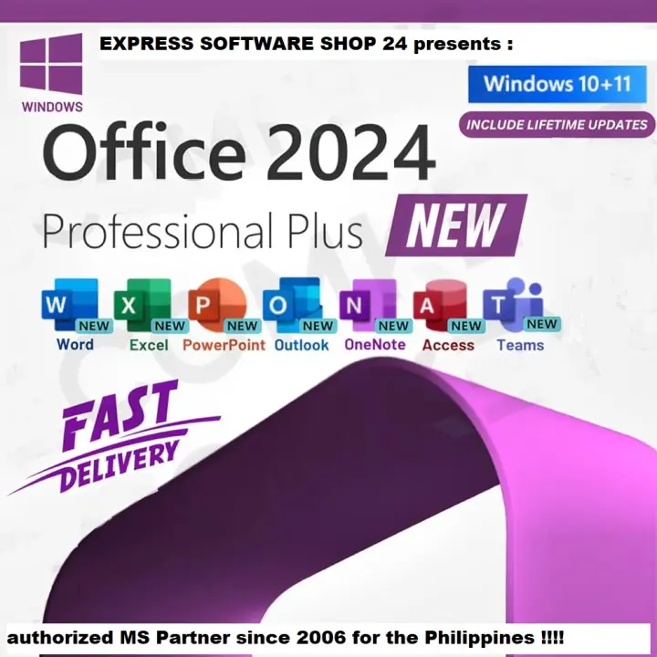 Microsoft Office 2024 Professional Plus - 100 PC - lifetime license key ...