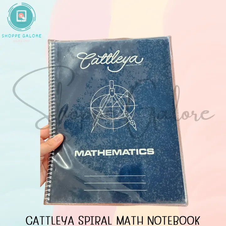 CATTLEYA MATH NOTEBOOK GRAPHING GRID SPIRAL NOTEBOOKS | Lazada PH