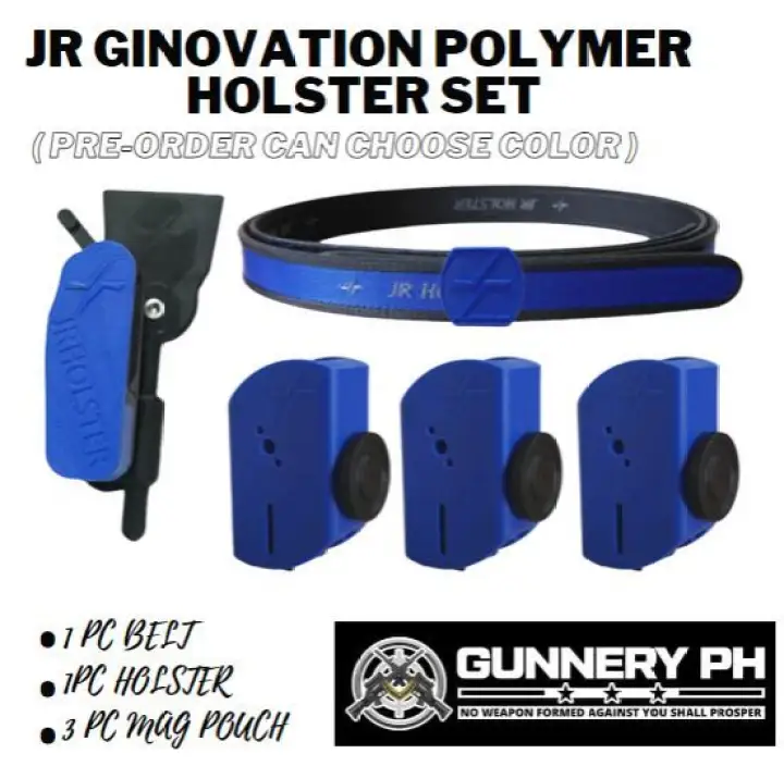 Gunnery PH | JR HOLSTER SET | FOR GLOCK - GINOVATION POLYMER JR Belt ...