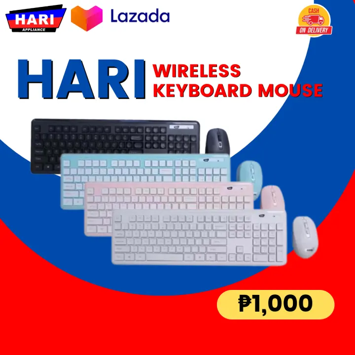 HARI Wireless Keyboard & Mouse | Lazada PH