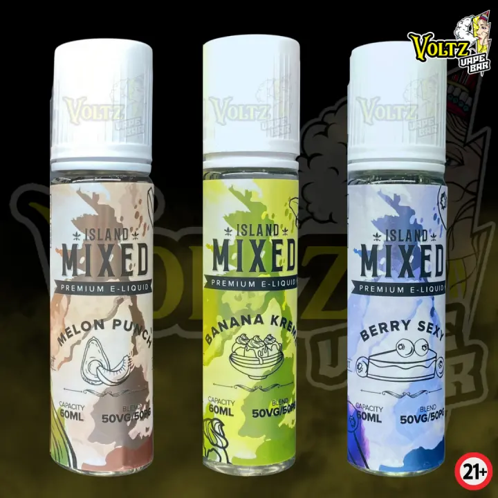 Island Mixed Premium E Liquid Vape Juice 60ml (Voltz Vape Bar) | Lazada PH