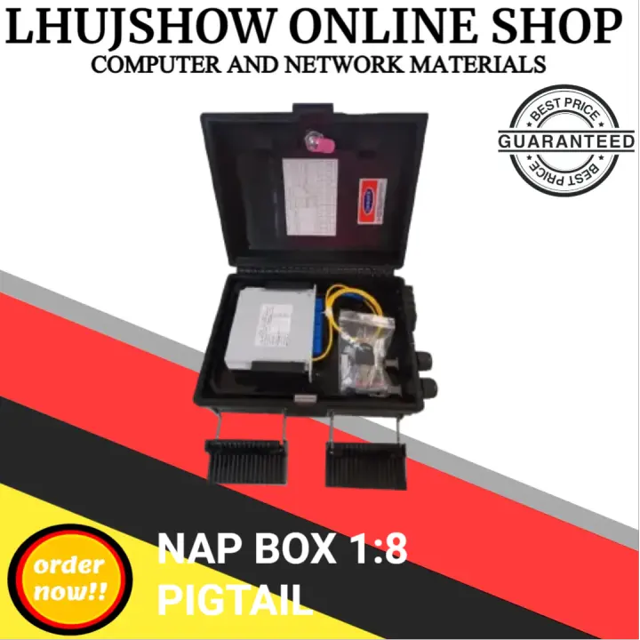Nap Box 1:8 and 1:16 and Splitter Box Set for Fiber Optic Network/ FTTH ...