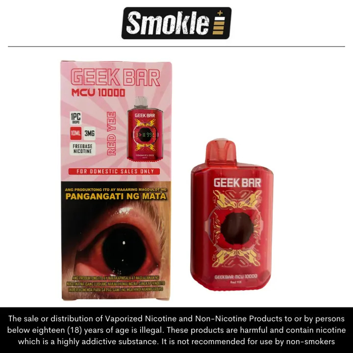 Geekbar MCU 10,000 Puffs Disposable Vape Kit | Lazada PH