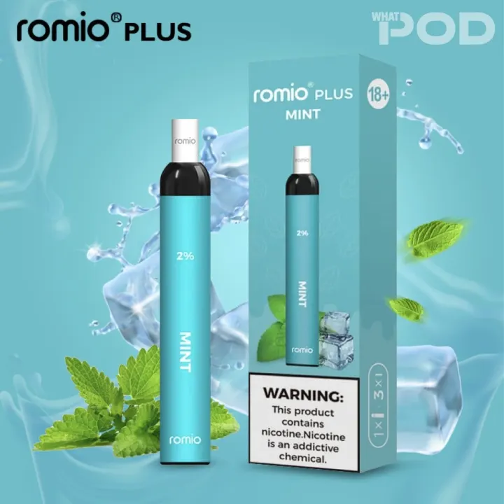 Romio Plus Mint Flavor (Disposable Vape) | Lazada PH