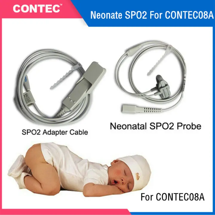 CONTEC 10 pin Neonatal Spo2 Probe For CONTEC Blood Pressure Monitor ...