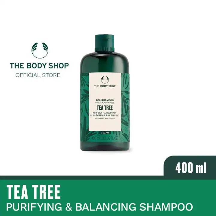 The Body Shop Tea Tree Purifying & Balancing Shampoo 400ml | Lazada PH