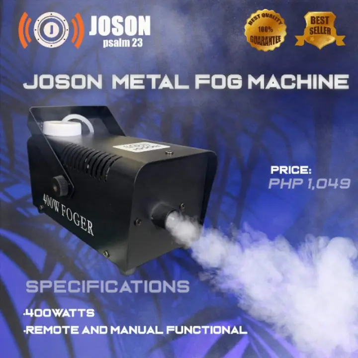 Joson Metal Fog Machine (Heavy Duty Fog Machine) | Lazada PH