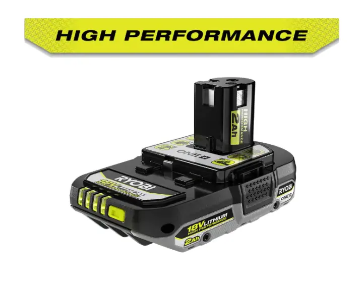 RYOBI PBP003 18V ONE+ 18V 2.0 Ah Lithium-Ion HIGH PERFORMANCE Battery ...