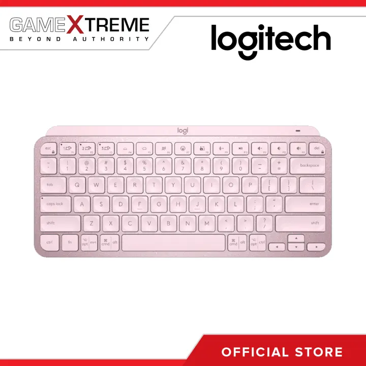 Logitech MX Keys Mini Minimalist Wireless Keyboard Rose | Lazada PH