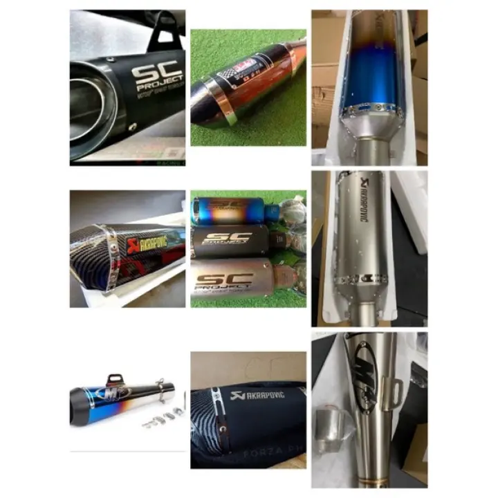 FULL EXHAUST PIPE TFX MT15 R15 FZ SZ SNIPER RAIDER RS GIXXER XR200 ...