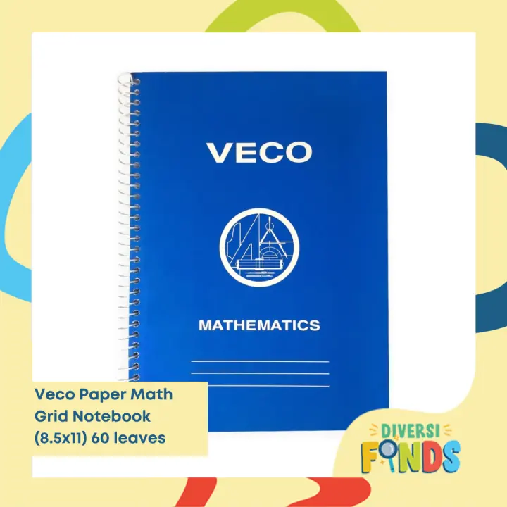 Veco or Vanda Math Notebook - Small 6x8.5" and Big 8.5x11" | Lazada PH