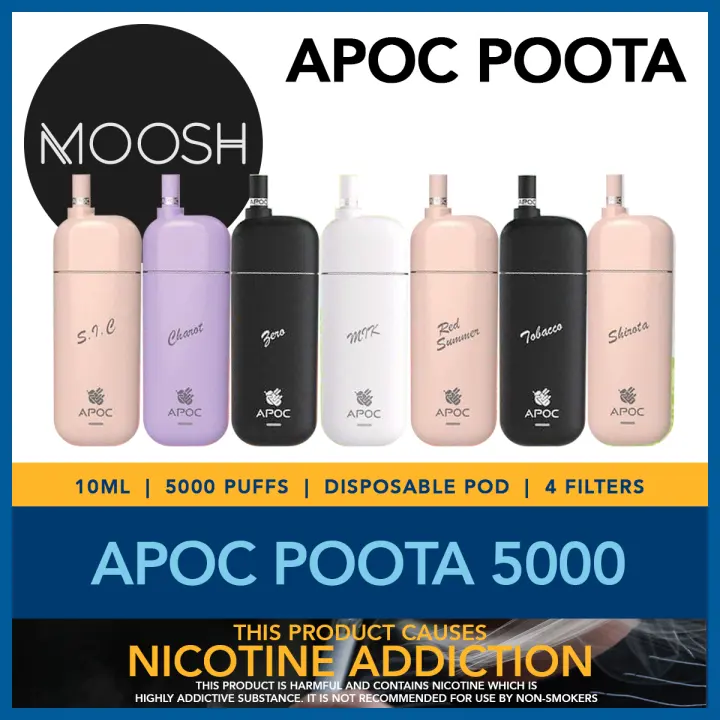 Apoc Poota 5000 Puffs Dispo Pods | Lazada PH