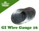 GI WIRE NO. 16 (#16) ALAMBRE PANG SAMPAYAN GALVANIZED IRON WIRE GAUGE ...