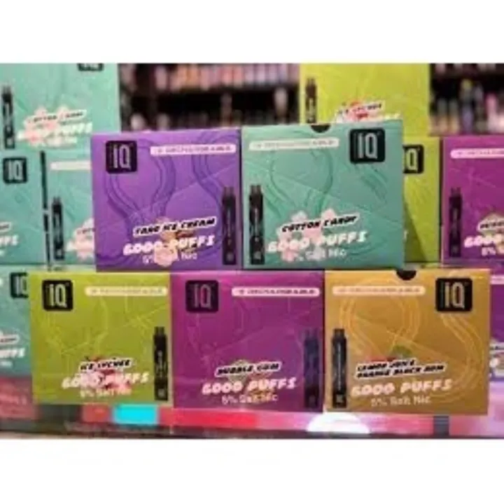 IQ Black Series 6000 Puffs Disposable Pods | Lazada PH