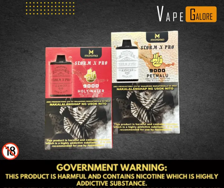 Mosmo Storm X Pro Disposable Vape Pod Type C Authentic | Lazada PH