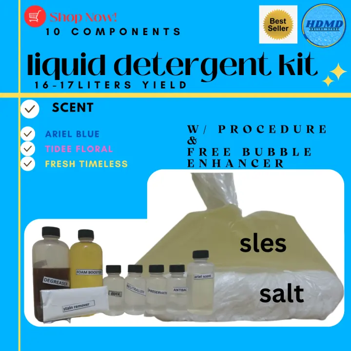 liquid detergentD.I.Y. kit 16-17liters | Lazada PH