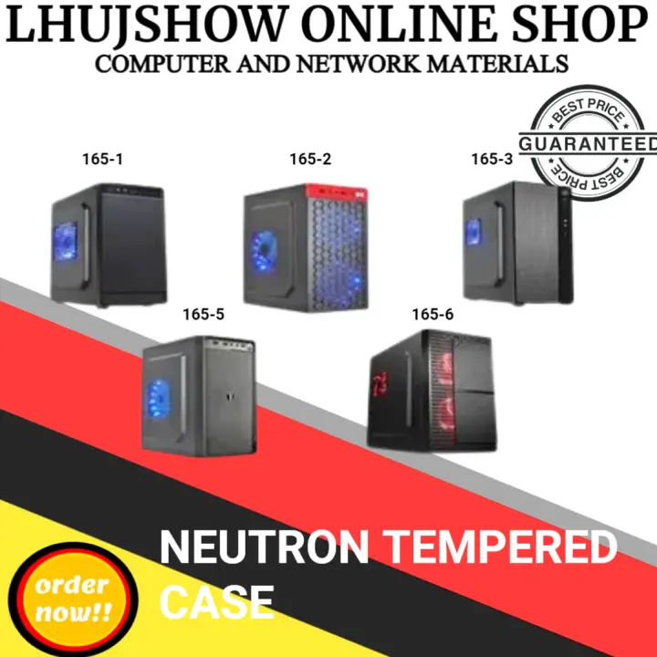 NEUTRON 165-1, 165-2, 165-3, 165-5 and 165-6 Honeycomb Micro-ATX PC ...