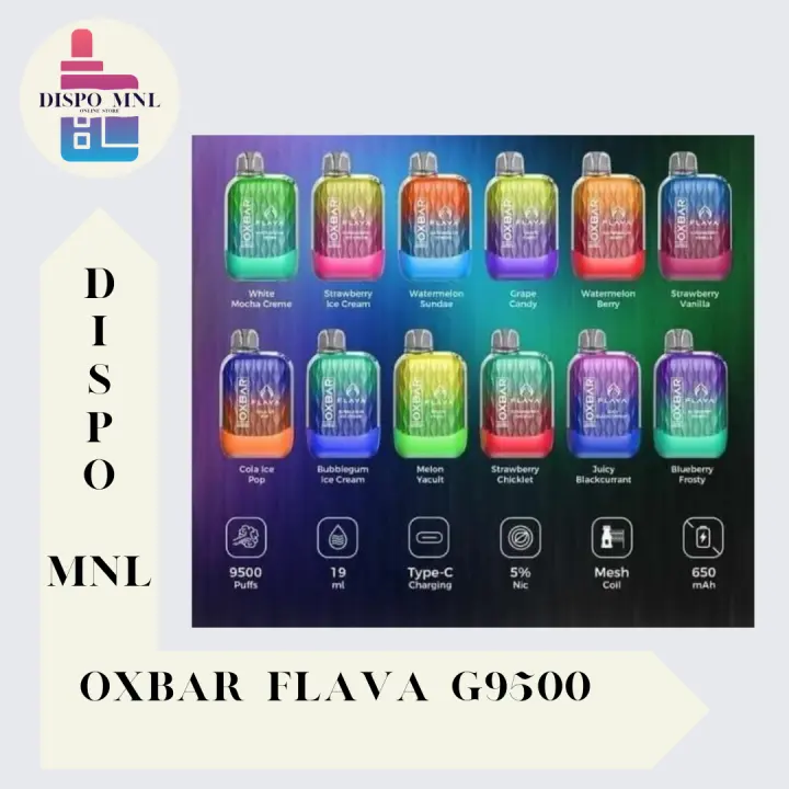 OXBAR FLAVA G9500 100% LEGIT AND ORIGINAL | Lazada PH