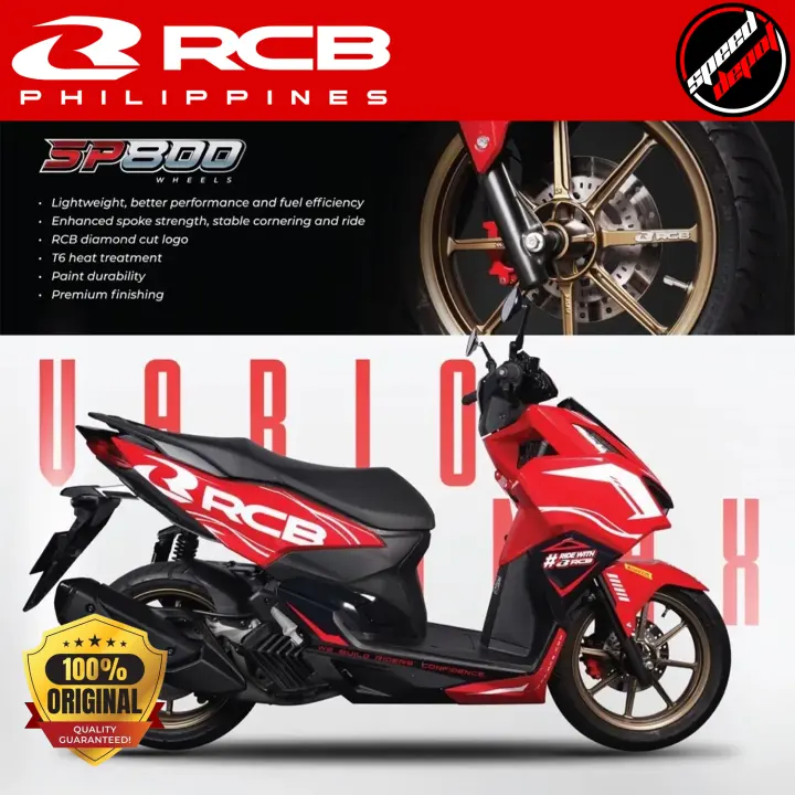 RCB Racing Boy | SP800 Honda Click160 / PCX160 | Product Code: 01S0490 ...