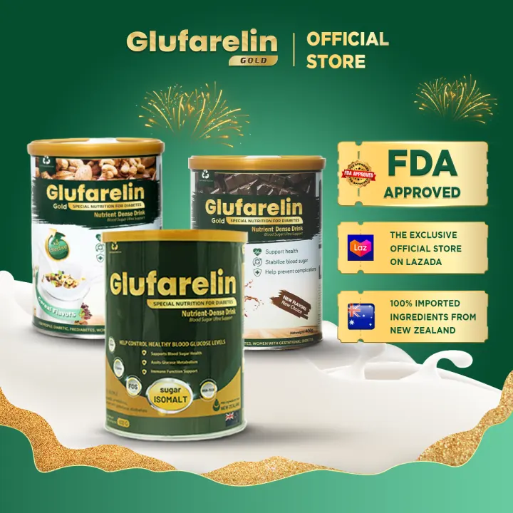Glufarelin Gold Milk For Diabetic Support healthy product to help ...