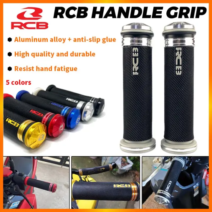 E&M RCB Alloy Handle Grip #66 W/Balancer Universal Racing Boy Handlebar ...