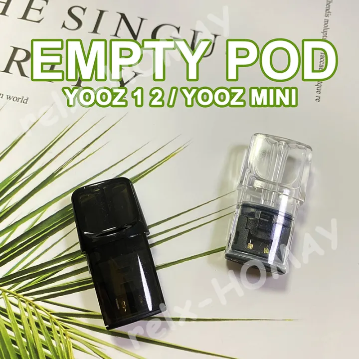 1pcs Empty Pod For YOOZ MINI / ZERO 1 2 Cartridge Refill Pods Refillable Reuse No Leaking Oil ...