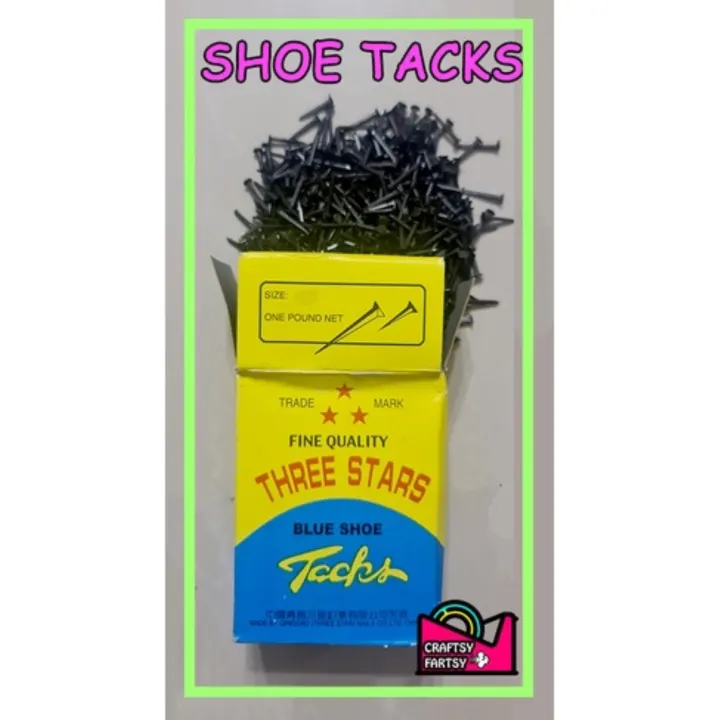 (On Sale) (PER BOX) Shoe Tacks/ Pakong Bakya/ Three Stars Shoe Tacks 1/ ...