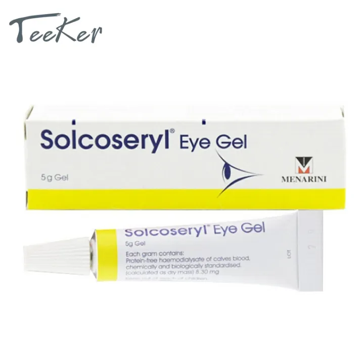 Swiss Solcoseryl Eye Ointment 5g for Pet Dogs and Cats Gel Eye Ointment ...