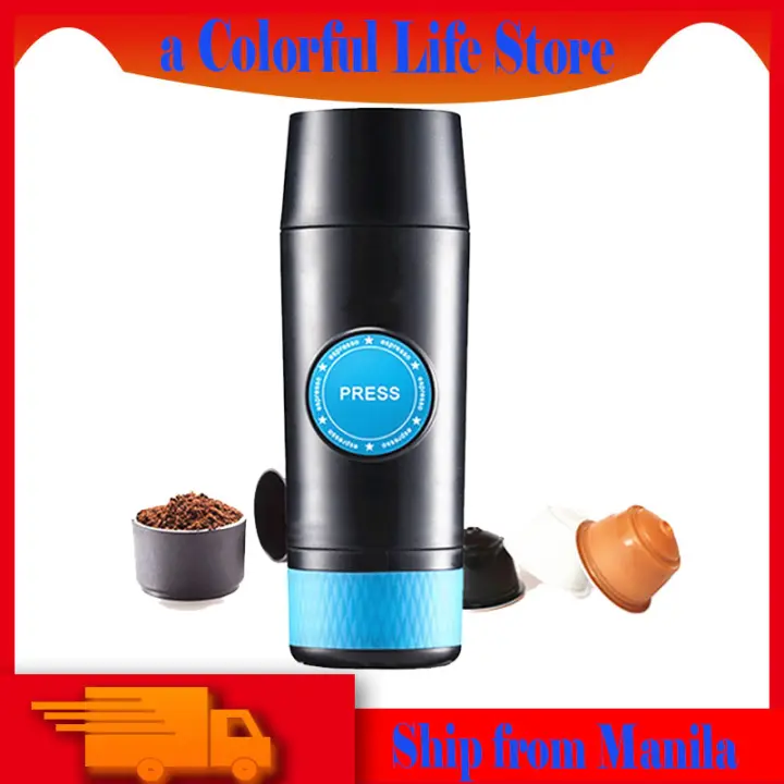 [Ship from Manila] Electric Espresso Coffee Maker Pod & Powder 2 in 1 ...