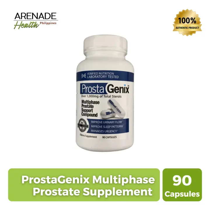 ProstaGenix Multiphase Prostate Supplement Improve Urinary Flow, Sleep Patterns & Reduce Urgency ...
