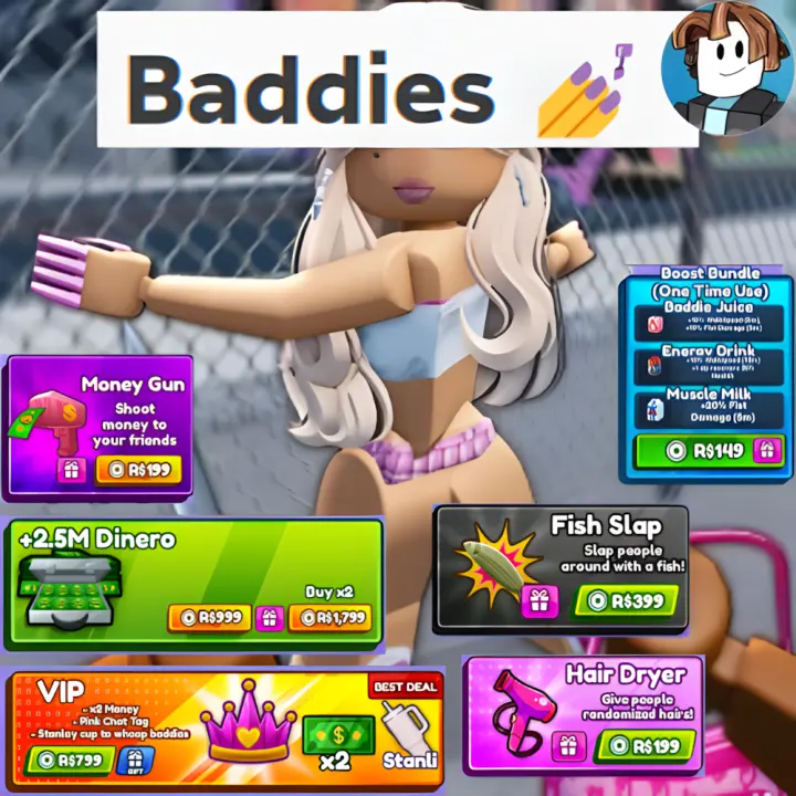 BADDIES ROBLOX ROBUX GAMECARD | Lazada PH