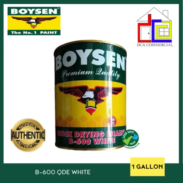 BOYSEN QDE WHITE 1GALLON/ 1LITER/ ¼LITER | Lazada PH