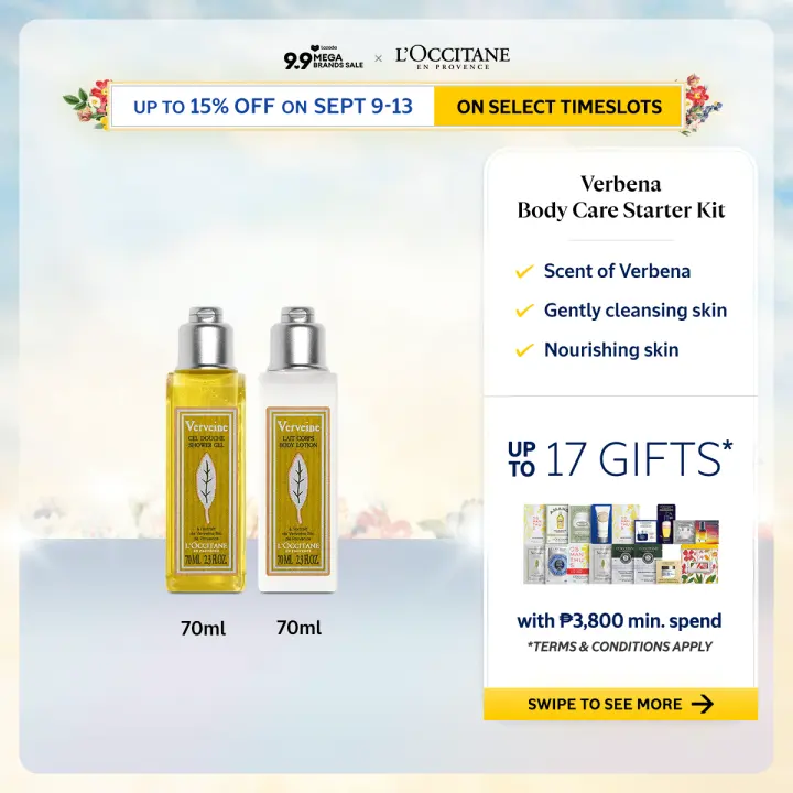 L'Occitane Verbena Body Bundle [Refreshing Scent] | Lazada PH
