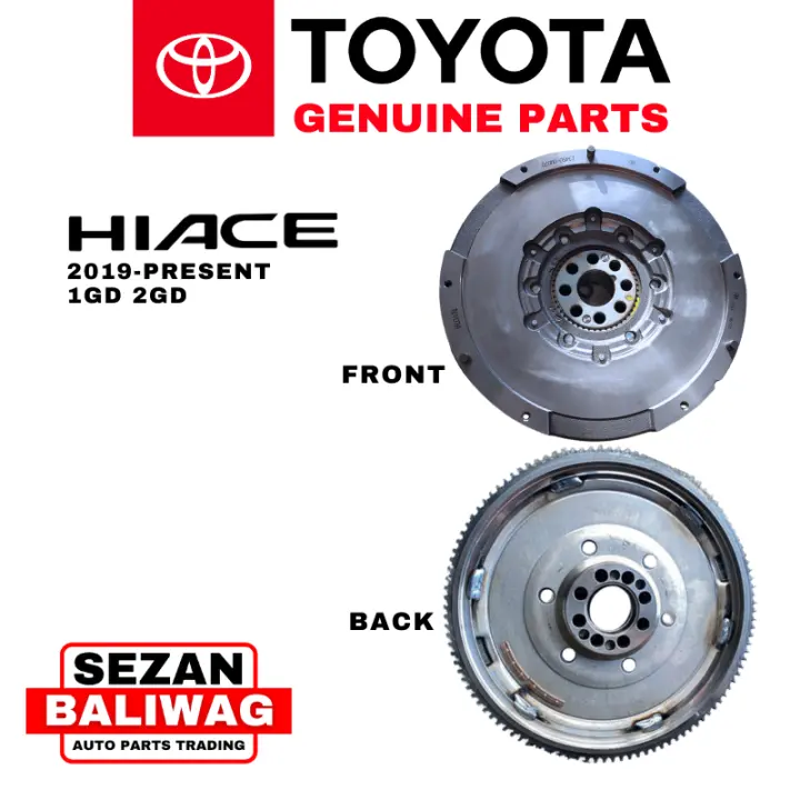 ORIGINAL TOYOTA FLYWHEEL ASSEMBLY HIACE DELUXE 2019-PRESENT 13450-0W070 ...