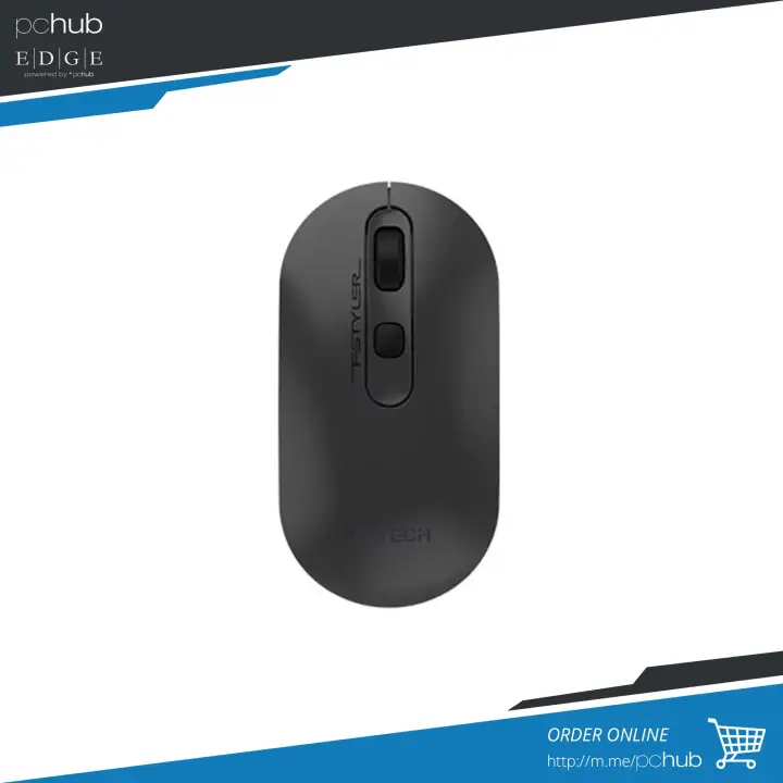 A4tech Fstyler, FB20, 2 mode wireless mouse, ash grey | Lazada PH