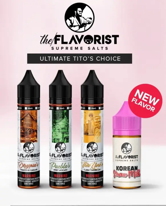 THE FLAVORIST 30ML Salts 50VG50PG | Lazada PH