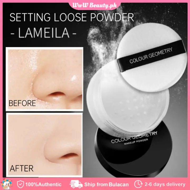 10g Long Lasting Makeup Setting Powder Waterproof Oil Control Loose ...